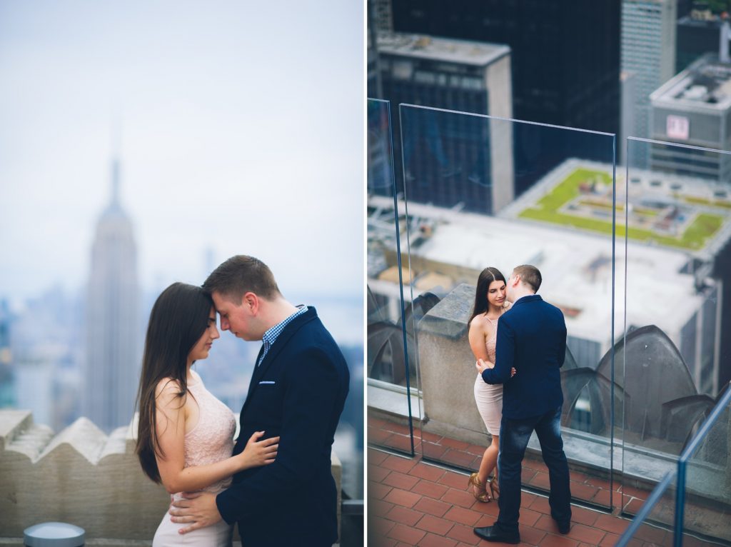 Top of the Rock Proposal | Pop the Question at the Rockefeller Center ...