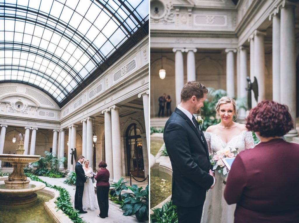 Frick Collection Wedding of Ashley & Jason |A Frick Museum Elopement